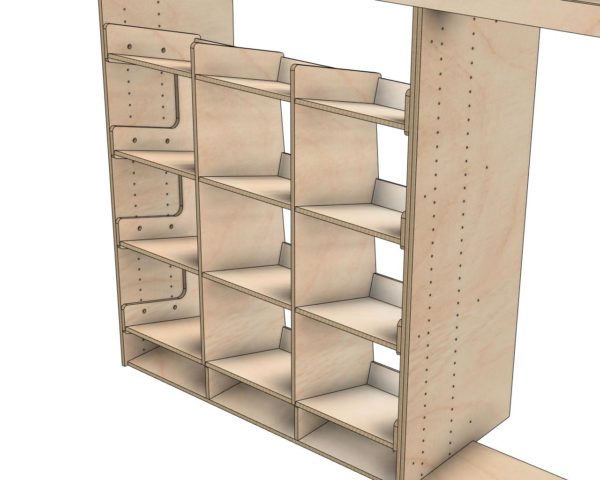 1020w 12 X 220mm Euro Crate Module Yoke Vans